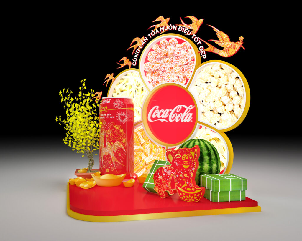 COKE-BOOTH COLLECTION - POPUP CREATIVE