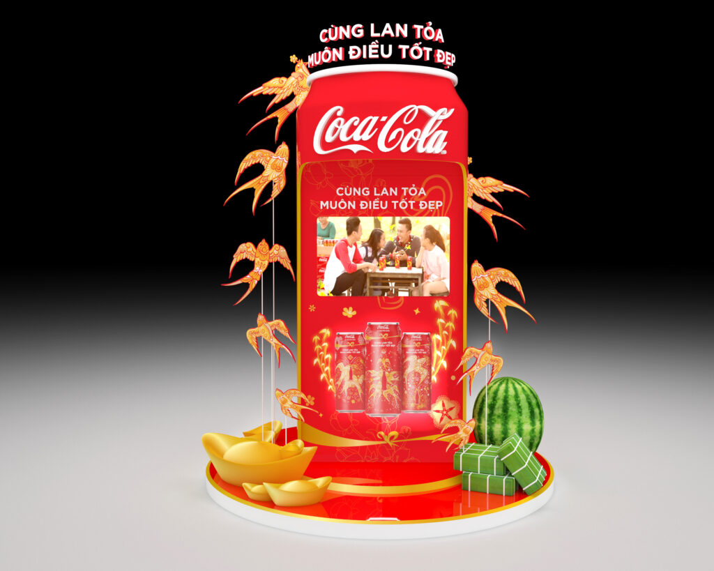 COKE-BOOTH COLLECTION - POPUP CREATIVE