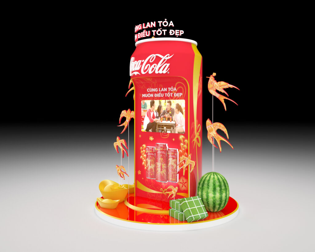 COKE-BOOTH COLLECTION - POPUP CREATIVE