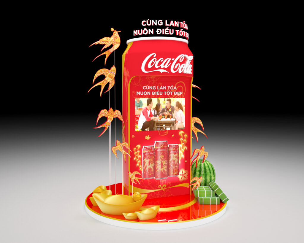 COKE-BOOTH COLLECTION - POPUP CREATIVE