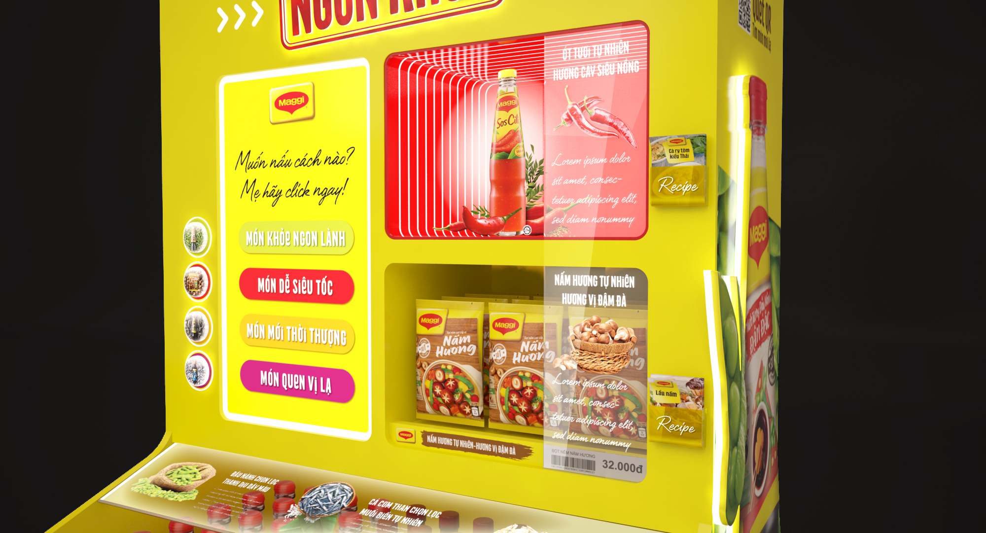 MAGGI TET POSM - POPUP CREATIVE