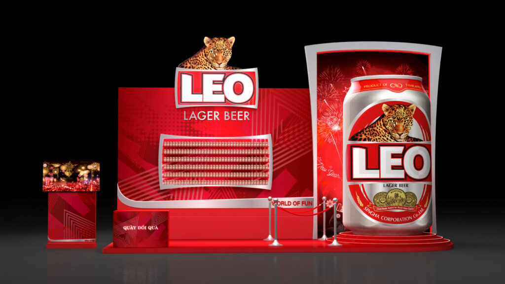 LEO BEER - POPUP CREATIVE