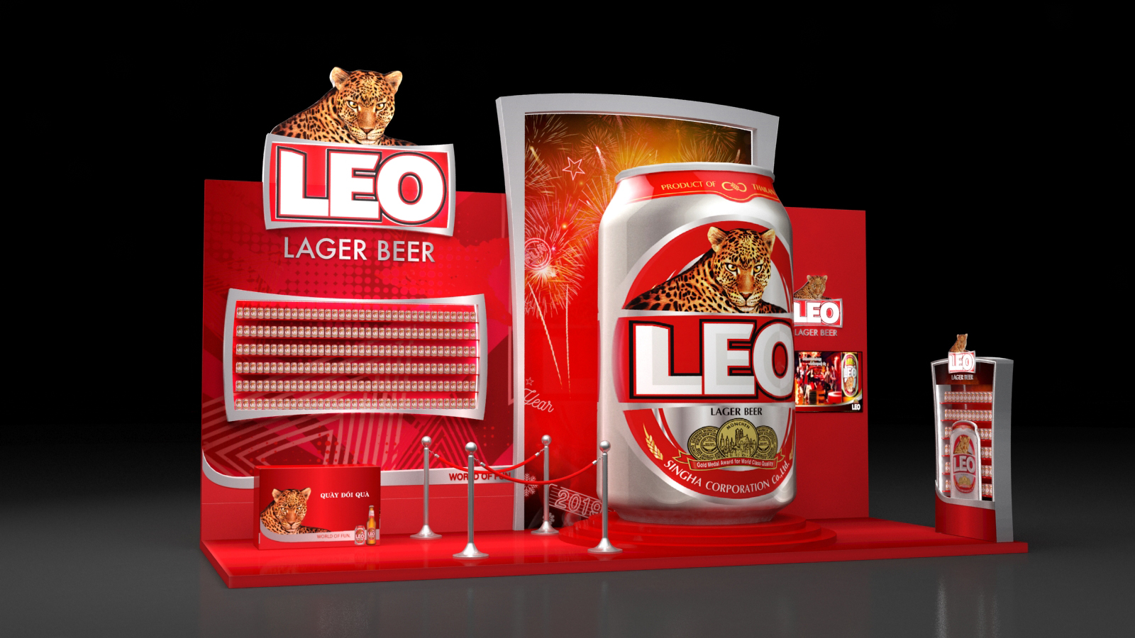 LEO BEER - POPUP CREATIVE